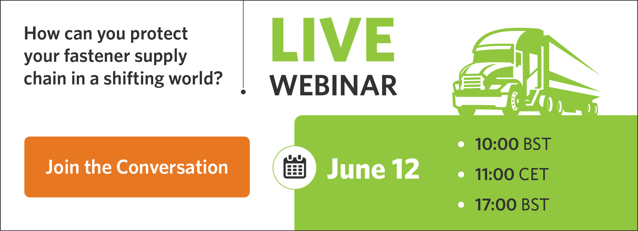 Webinar: The Fastener Supply Chain in a Shifting World